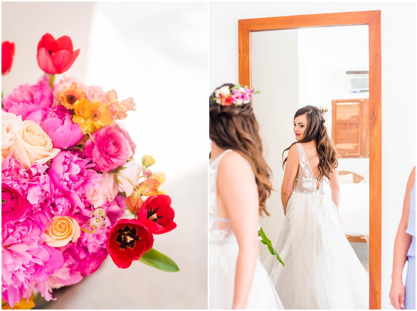 Jessica & Rudy | Colorful Tulum Mexico Beach Wedding - Arika Jordan ...