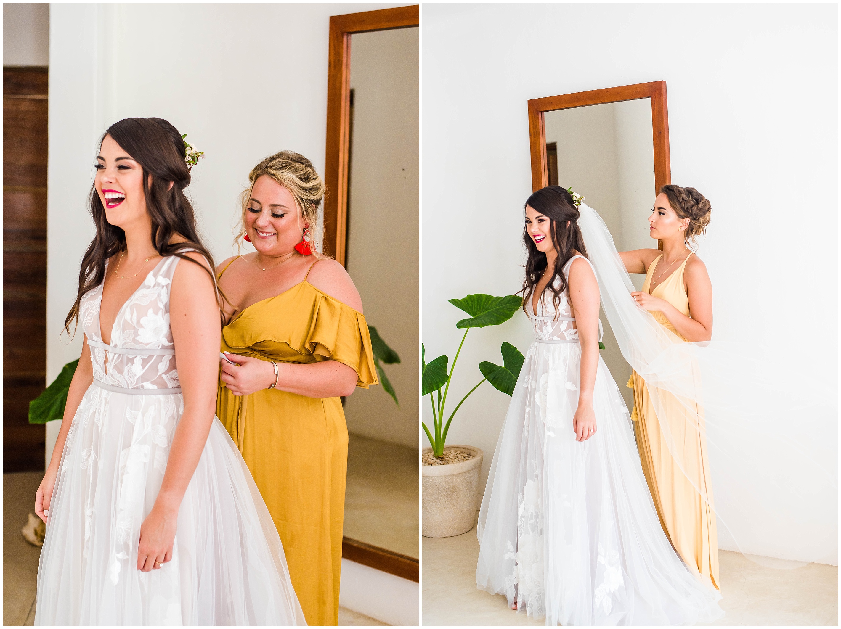 Jessica & Rudy | Colorful Tulum Mexico Beach Wedding - Arika Jordan ...