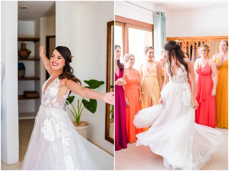 Jessica & Rudy | Colorful Tulum Mexico Beach Wedding - Arika Jordan ...