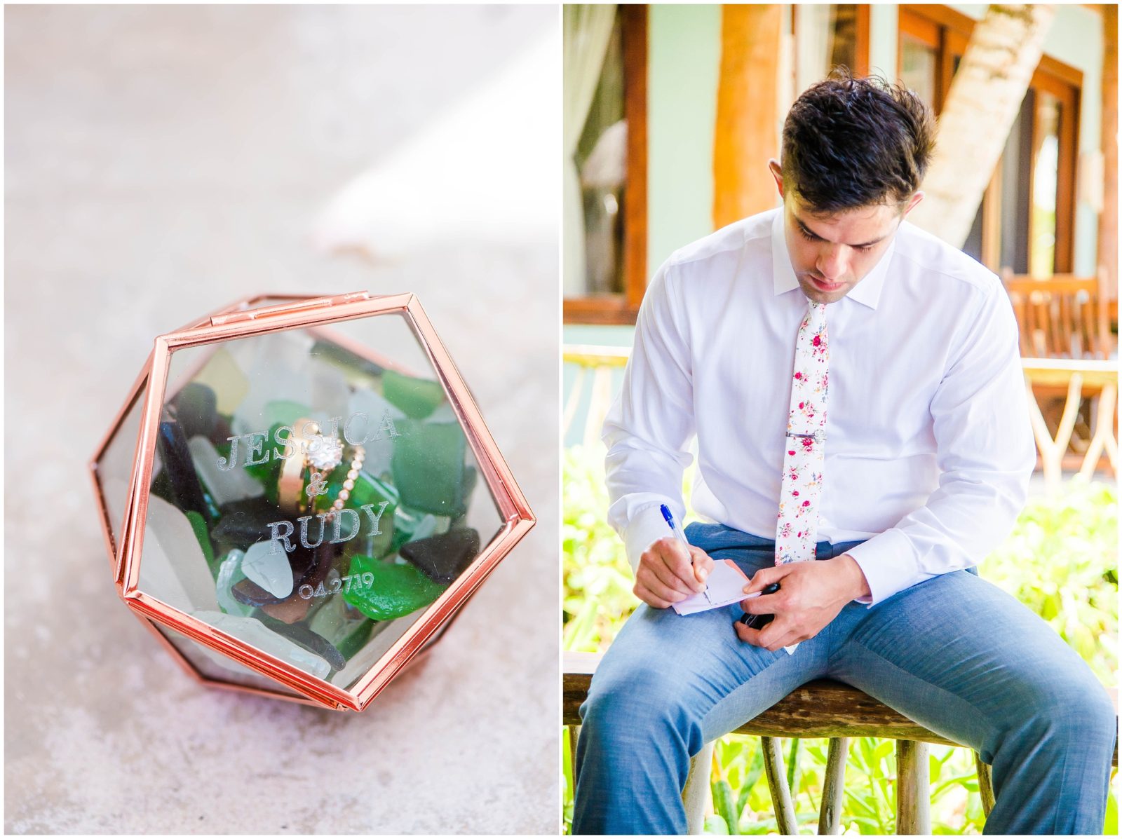 Jessica & Rudy | Colorful Tulum Mexico Beach Wedding - Arika Jordan ...