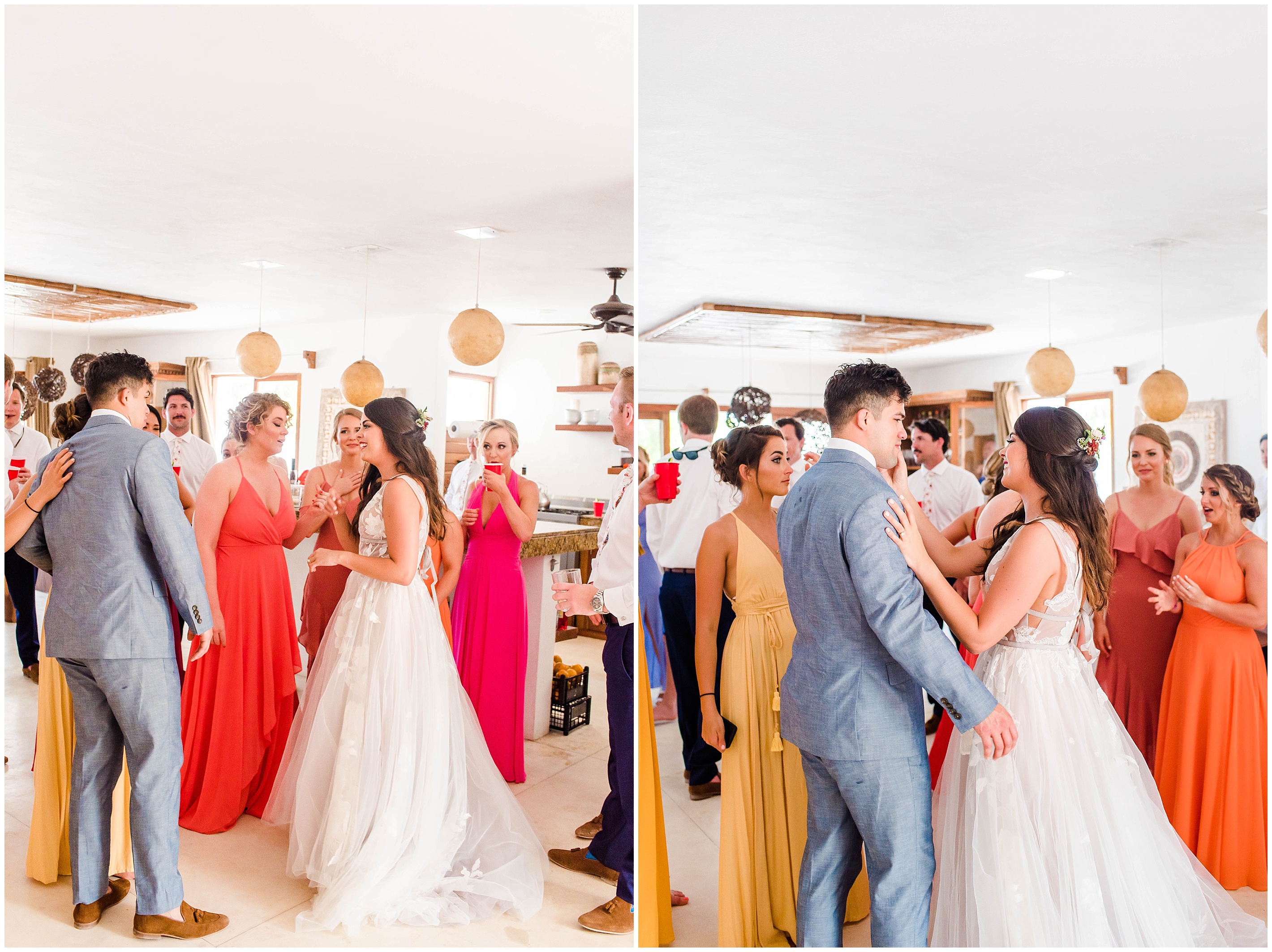 Jessica & Rudy | Colorful Tulum Mexico Beach Wedding - Arika Jordan ...