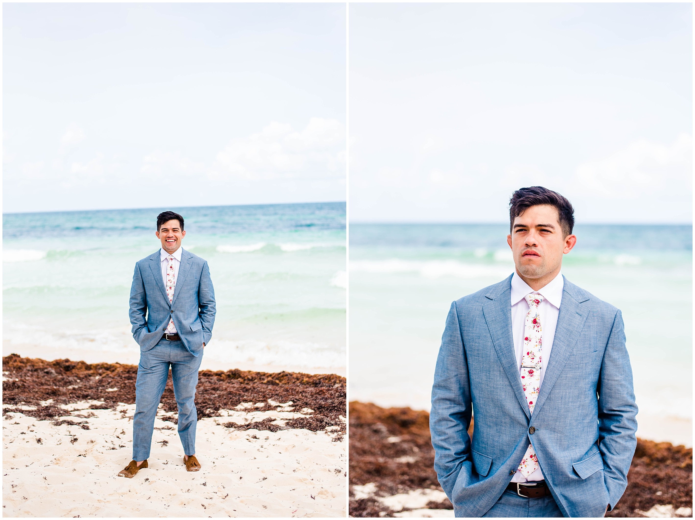 Jessica & Rudy | Colorful Tulum Mexico Beach Wedding - Arika Jordan ...