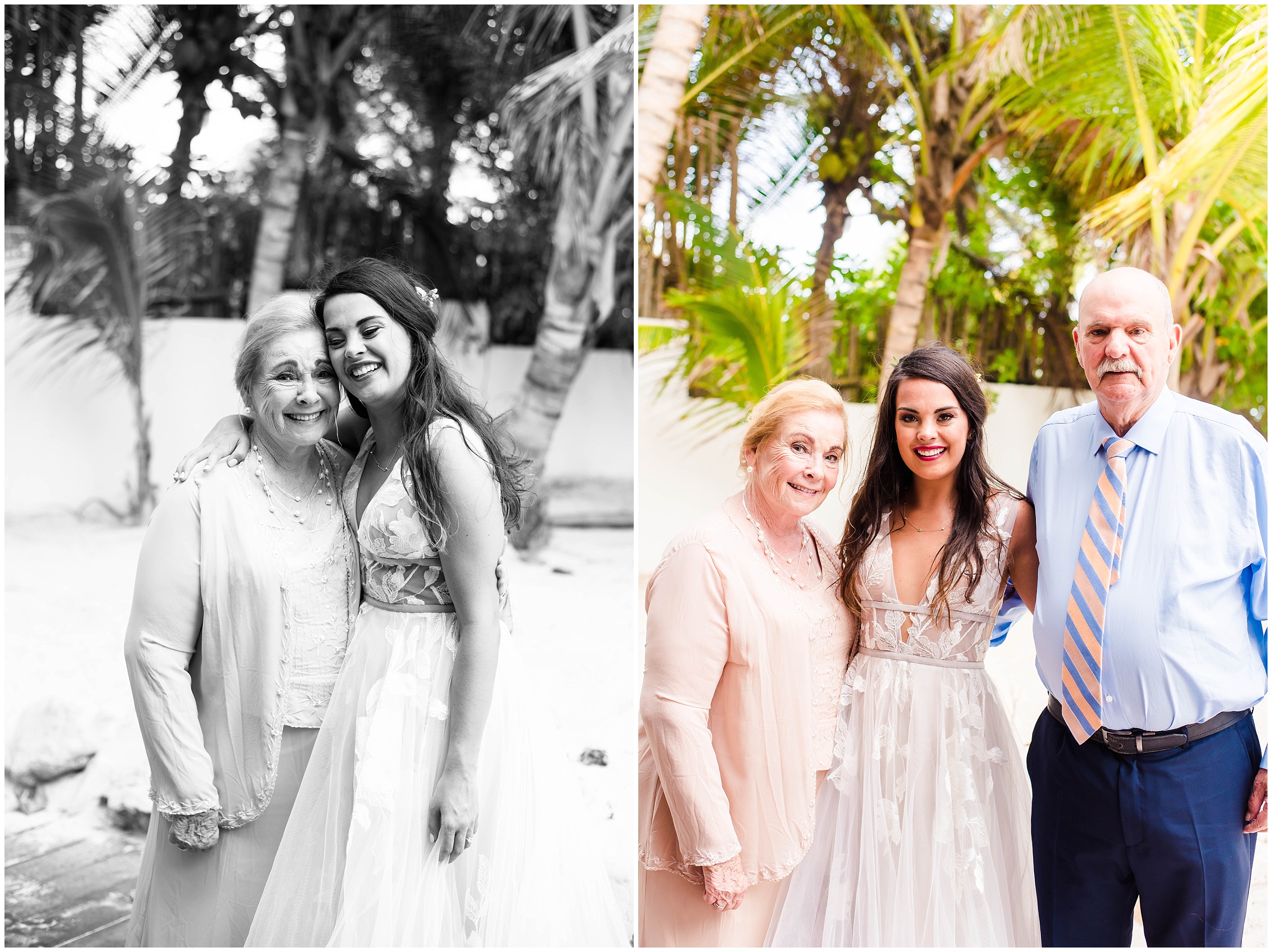 Jessica & Rudy | Colorful Tulum Mexico Beach Wedding - Arika Jordan ...