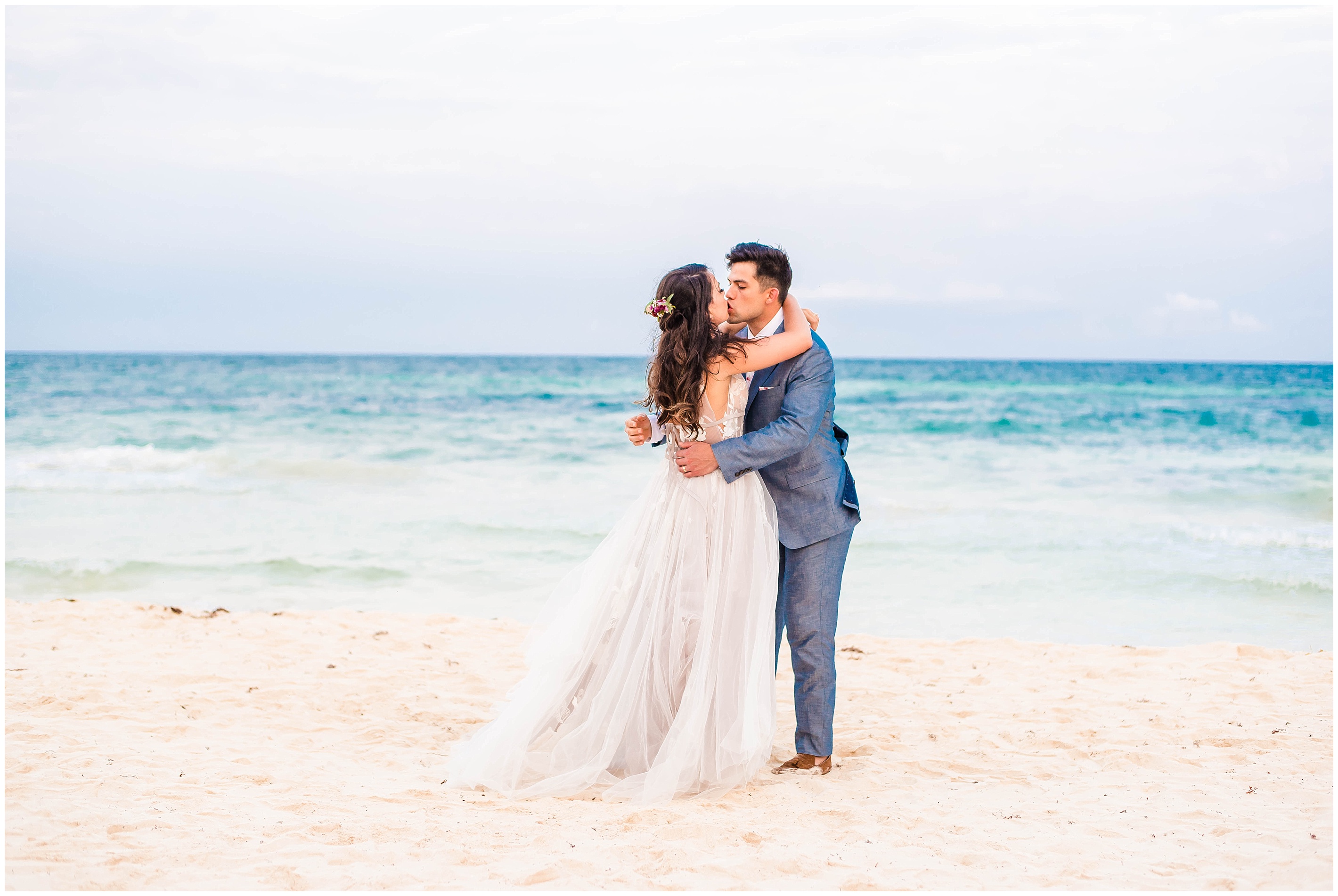 Jessica & Rudy | Colorful Tulum Mexico Beach Wedding - Arika Jordan ...
