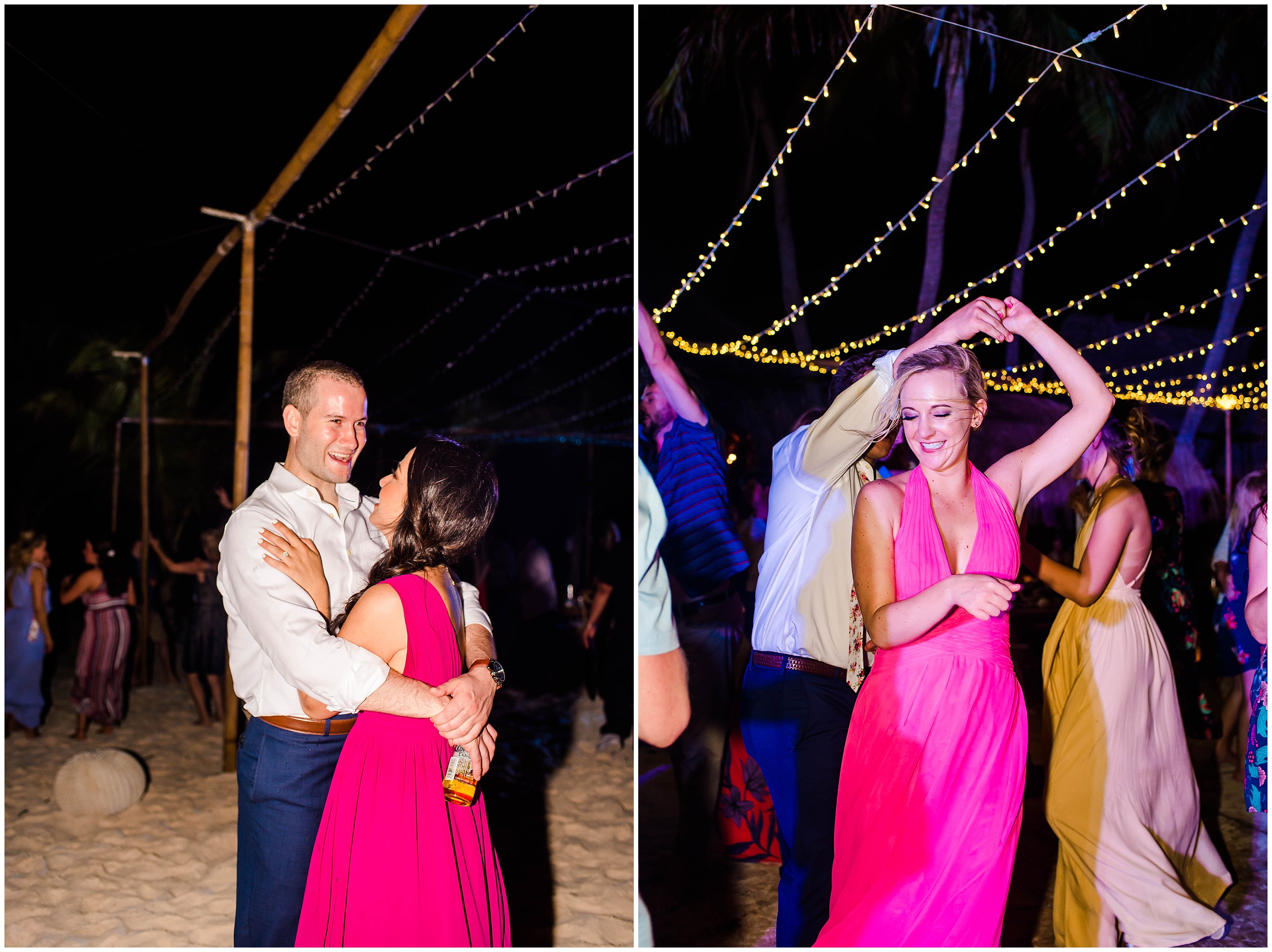 Jessica & Rudy | Colorful Tulum Mexico Beach Wedding - Arika Jordan ...