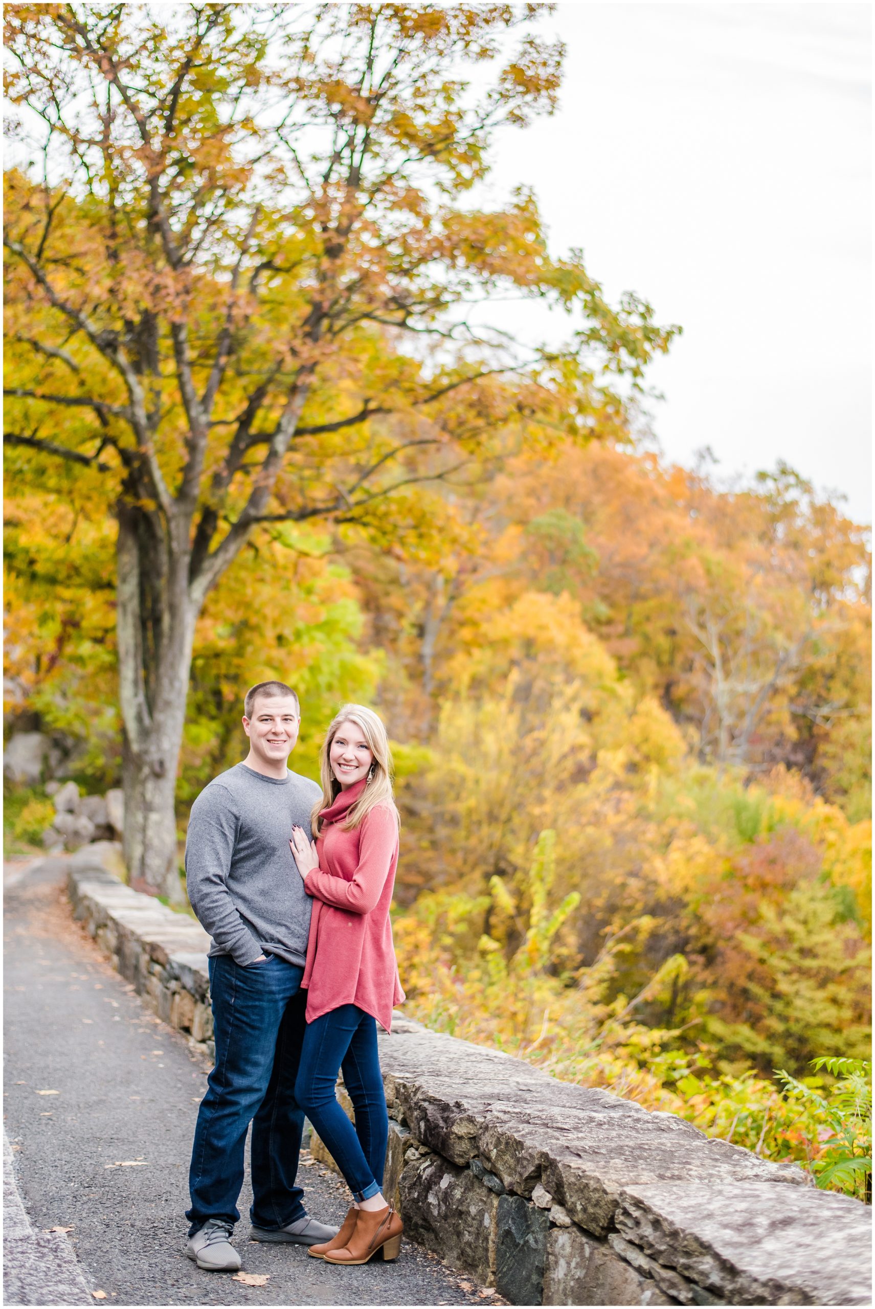 Luciana & Colin Skyline Drive Fall Engagement Session - Arika Jordan ...