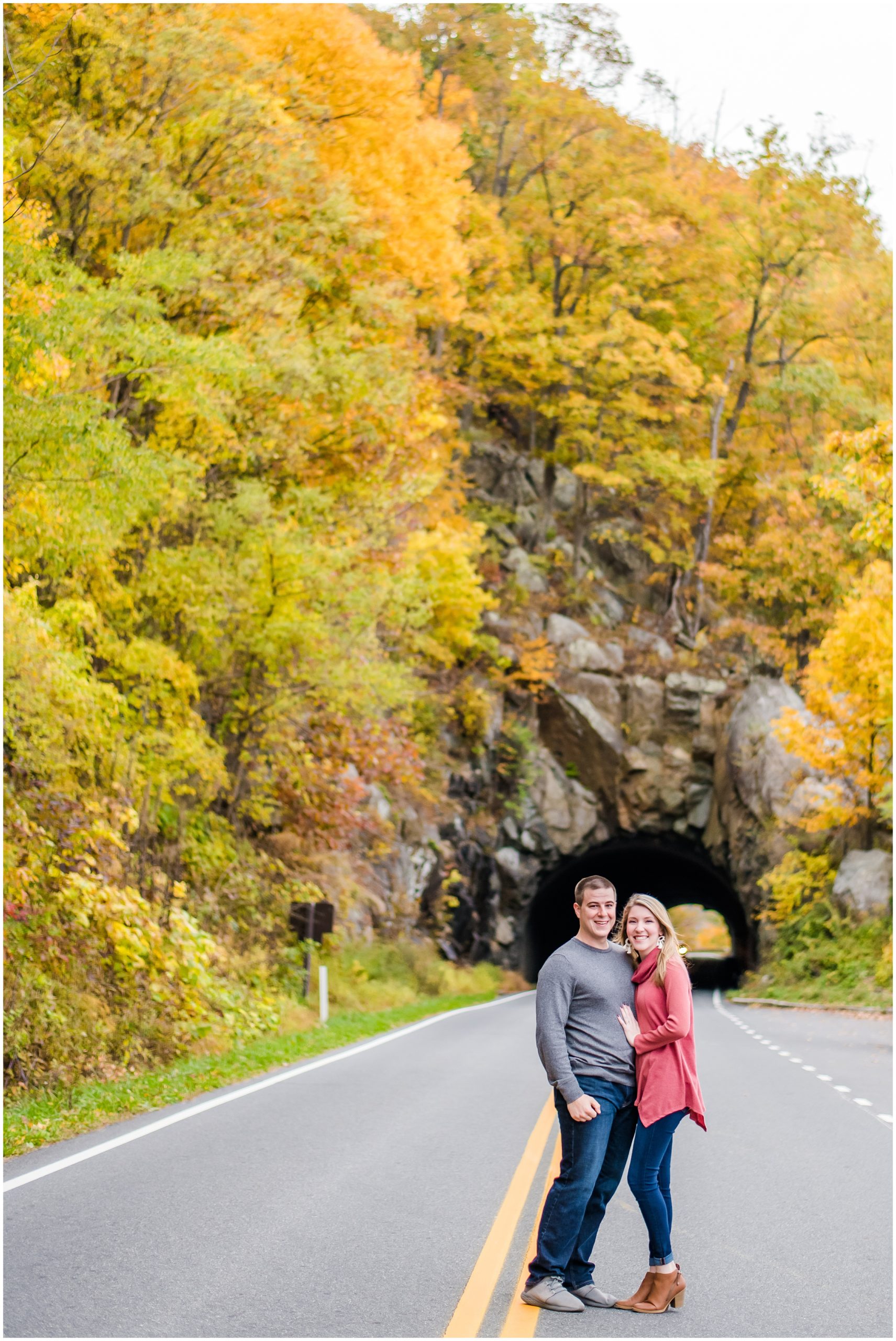 Luciana & Colin Skyline Drive Fall Engagement Session - Arika Jordan ...
