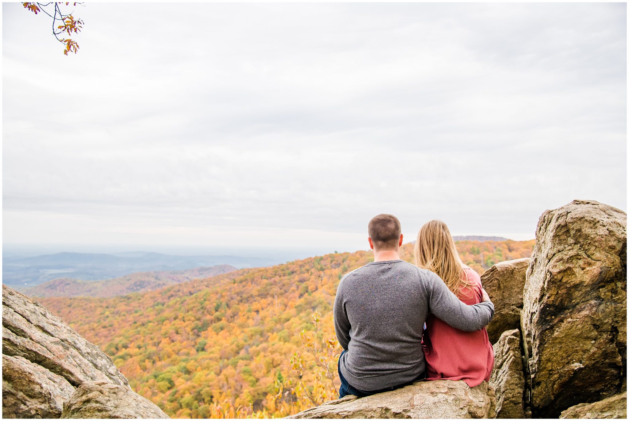 Luciana & Colin Skyline Drive Fall Engagement Session - Arika Jordan ...
