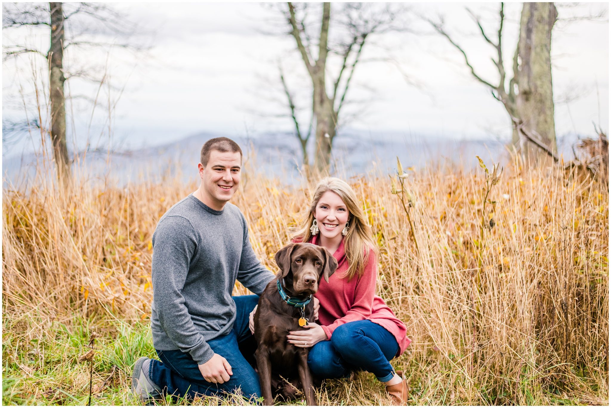 Luciana & Colin Skyline Drive Fall Engagement Session - Arika Jordan ...