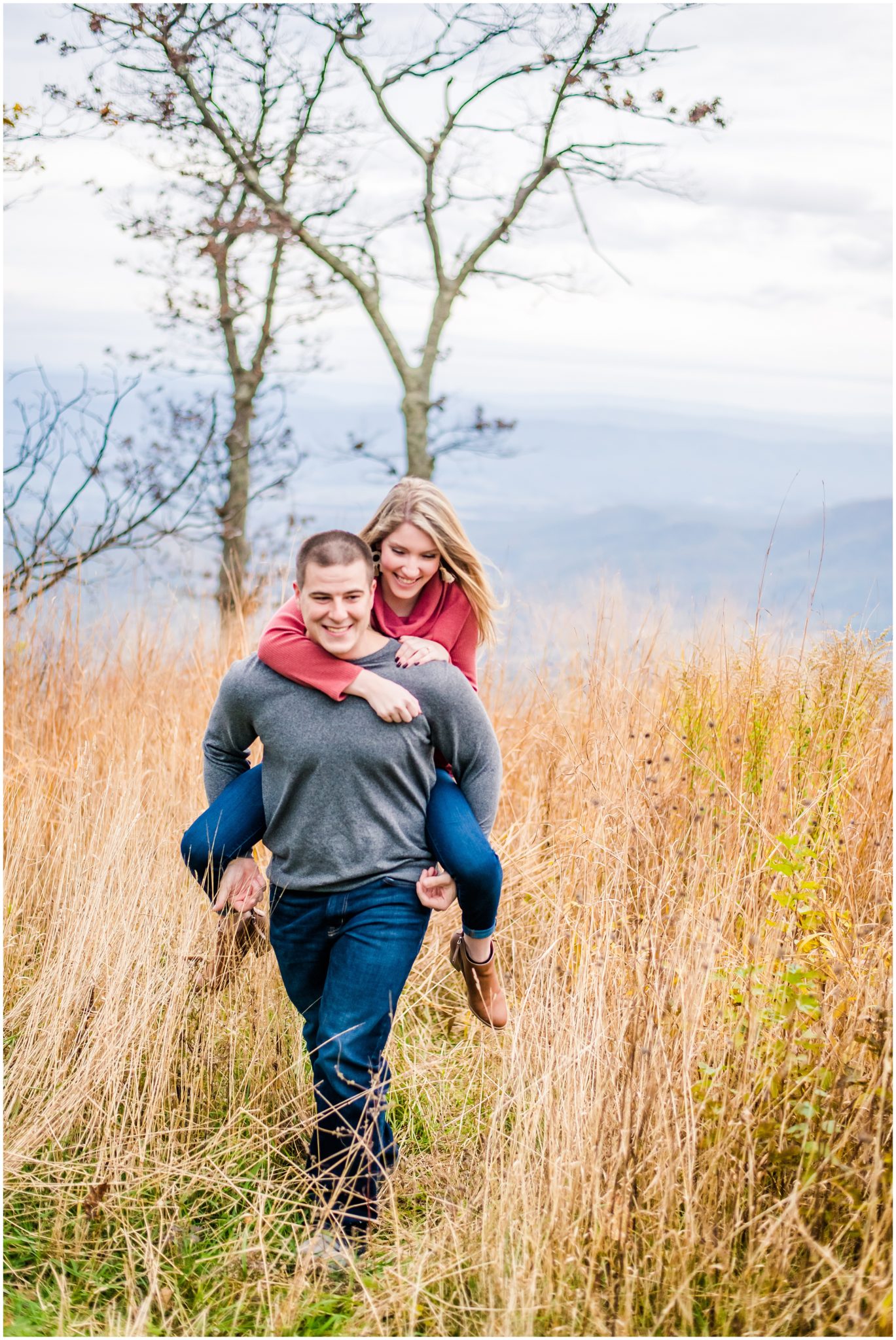 Luciana & Colin Skyline Drive Fall Engagement Session - Arika Jordan ...