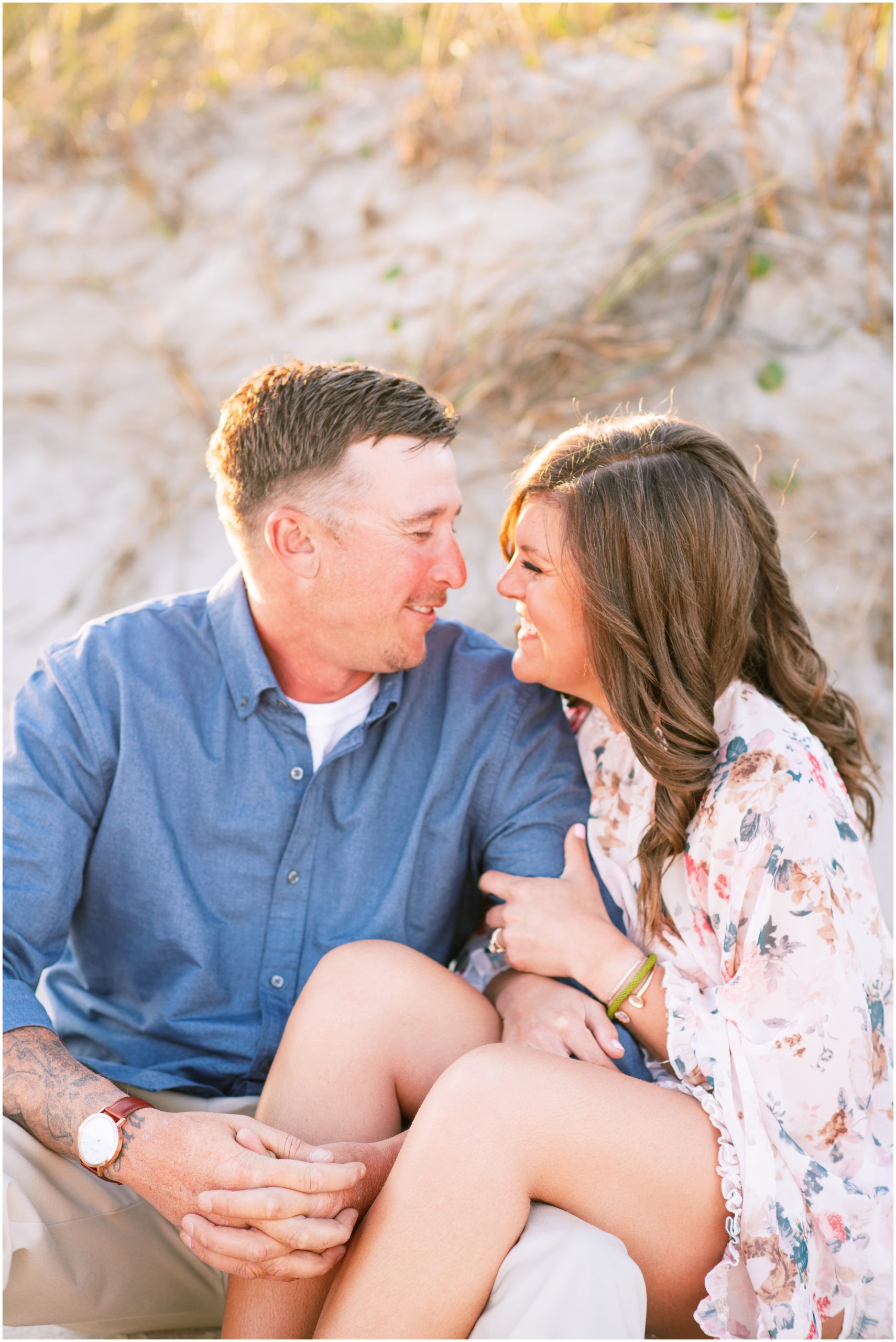 Kristen and Kevin Atlantic Beach Engagement Session - Arika Jordan ...