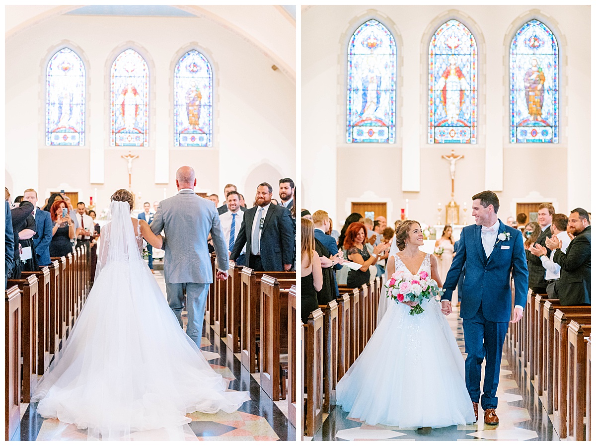 Jaclyn & Bryce | Colorful Catholic Wedding at Pavillion of Carriage ...