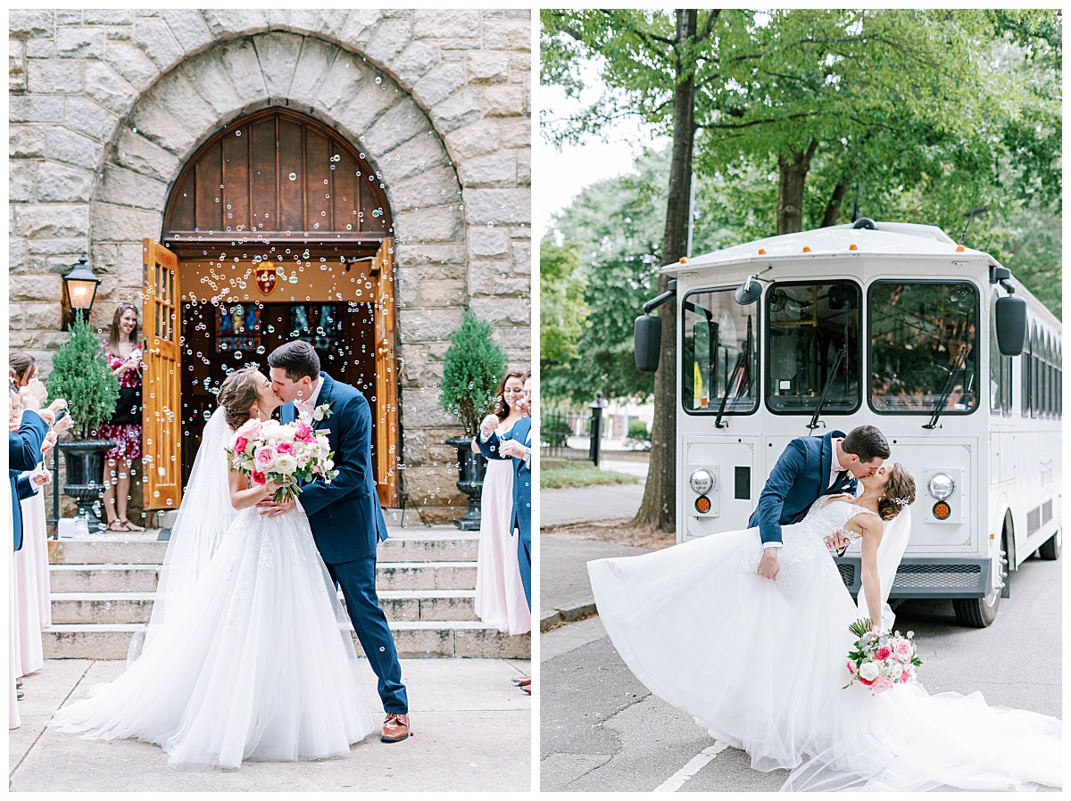Jaclyn & Bryce | Colorful Catholic Wedding at Pavillion of Carriage ...