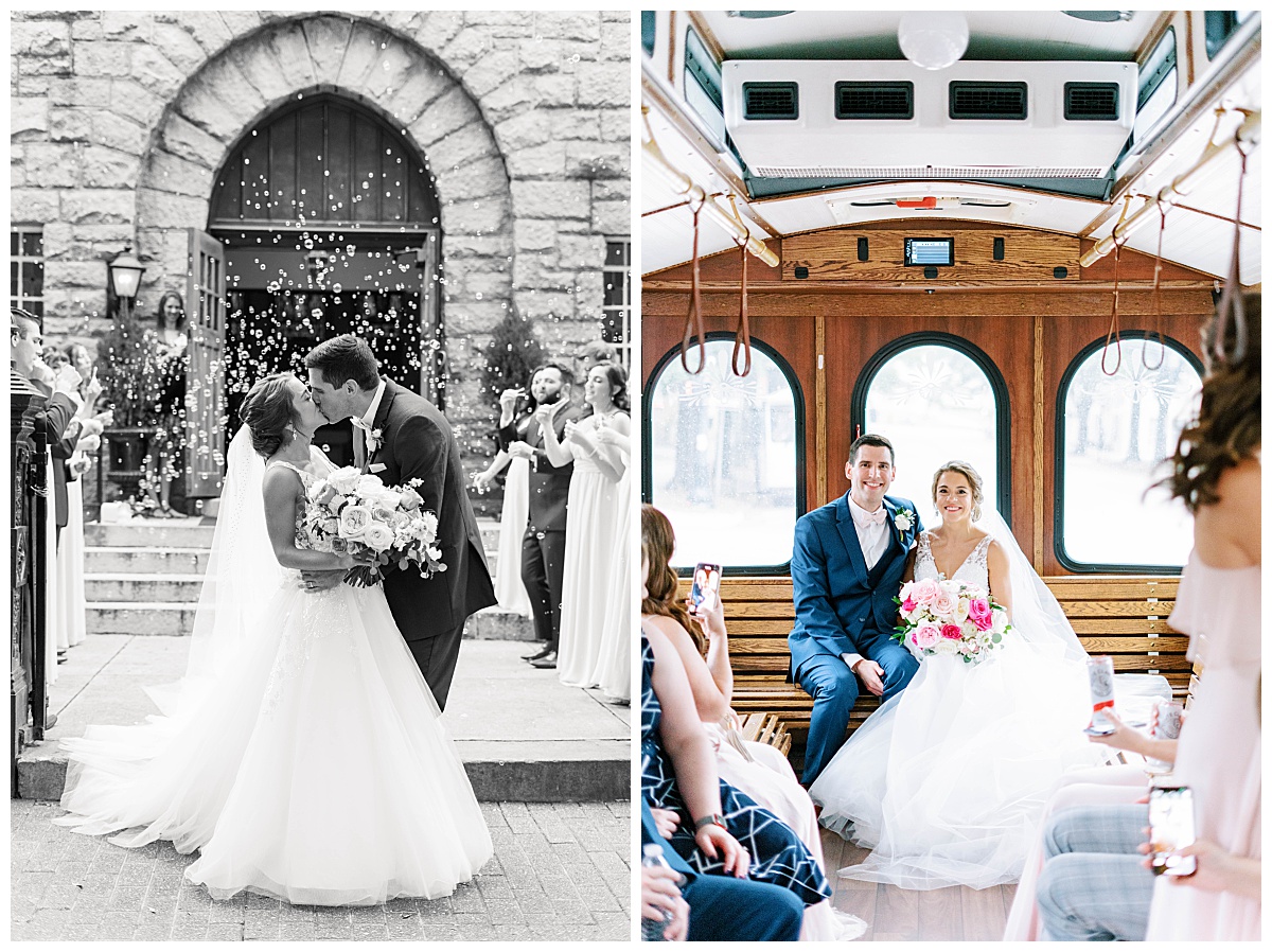 Jaclyn & Bryce | Colorful Catholic Wedding at Pavillion of Carriage ...